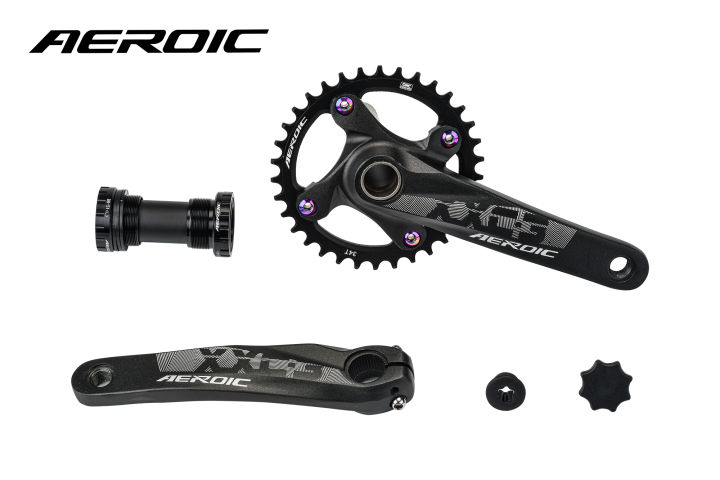 AEROIC XXC-3 Hollowtech Crank set 170mm 104BCD 34T/36T 11S Aluminum ...