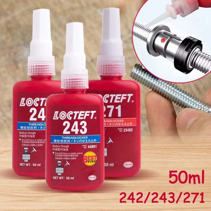 50ml Lem Baut Permanen Lem Thread Locker Lem Drat Baut 271/243/242 Lem ...