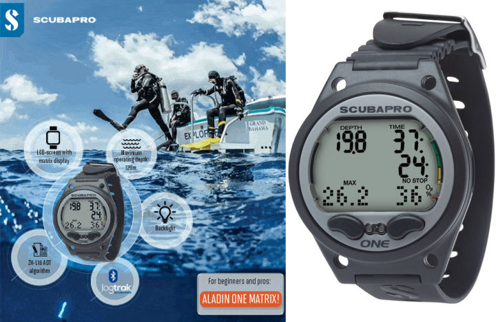 SCUBAPRO Aladin One MX dive computer | Lazada.co.th