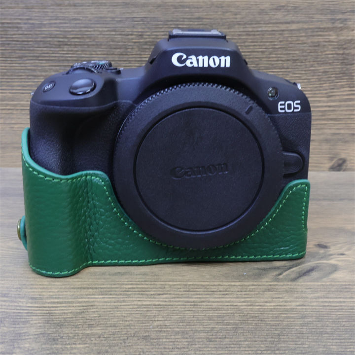 Suitable For Canon Eos R50 Leather Camera Bag Leather Case Eos R50 ...