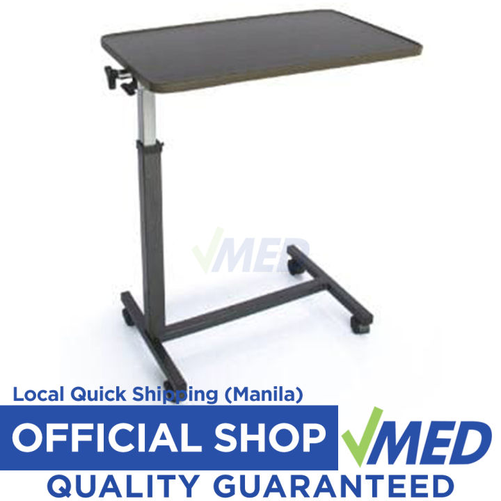 VMED Adjustable Overbed Table w/ Wheels | Lazada PH