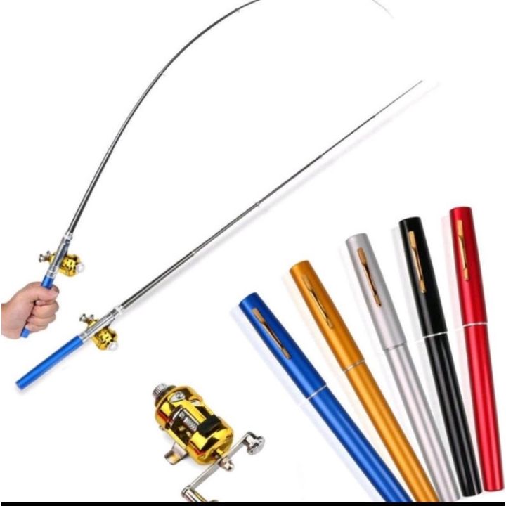Set Pancing Joran Pena/ Joran Mini & Rel/ Mini Pen Fishing | Lazada ...