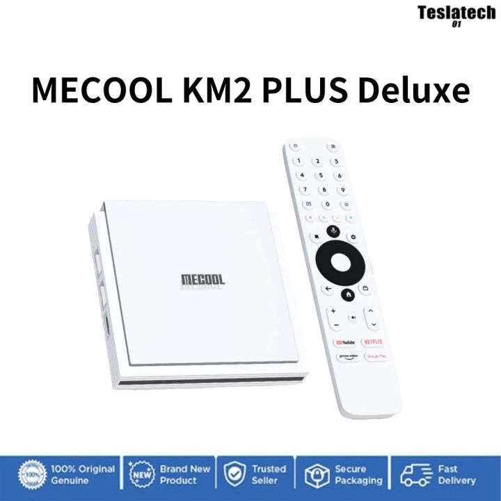 MECOOL KM2 PLUS Deluxe Google Certified Android 11 4K 4GB/32GB Dolby ...