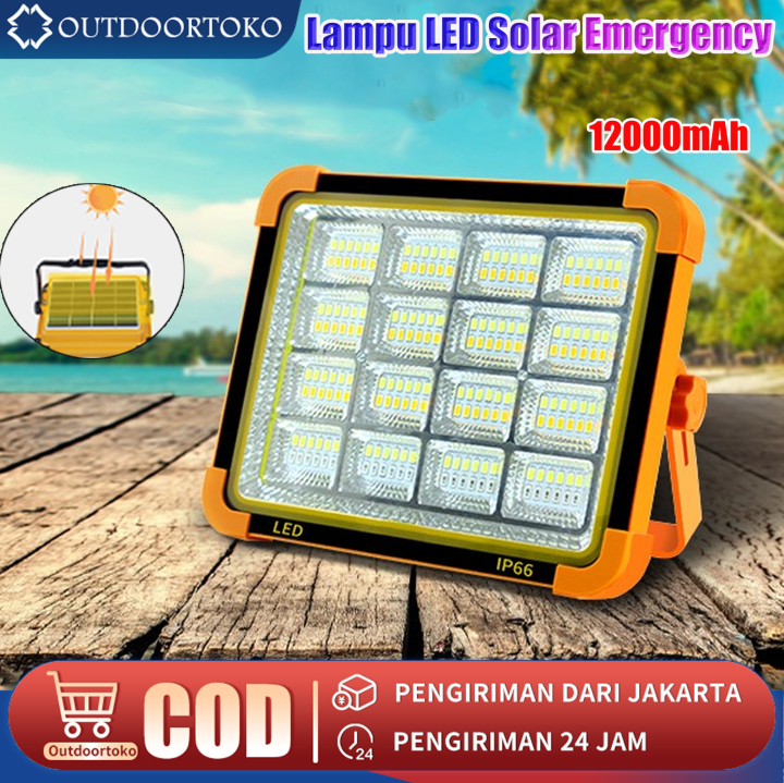 300W Upgrade baru Lampu LED Solar Emergency/Lampu LED Solar Emergency ...