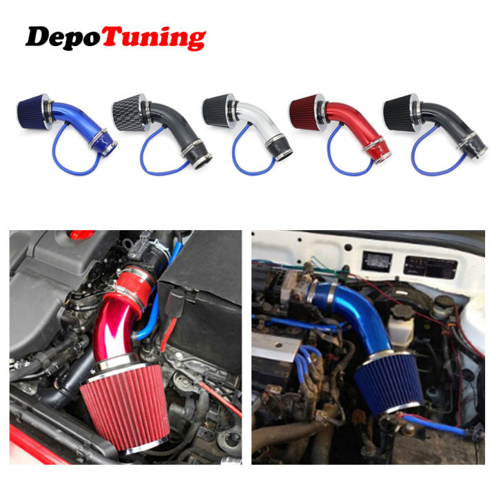 Universal Automobile Car Racing Cold Air Intake System Turbo Induction ...