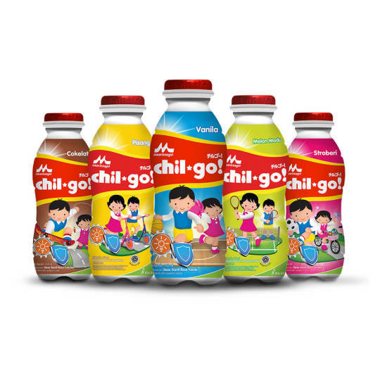 Morinaga Chil Go Liquid UHT 6x130 ml / Susu Botol Siap Minum / Susu Chilgo Cair Anak Siap Minum ...