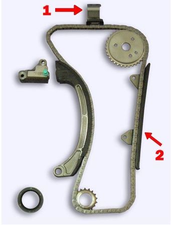 Timing Chain for Toyota Avanza 1.5 ( 3SZ - FE ) Damper Chain Vibrator ...