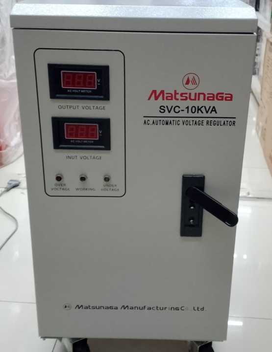 PROMO Matsunaga Stavol Stabilizer 10000 Watt 10KVA Penstabil Arus ...