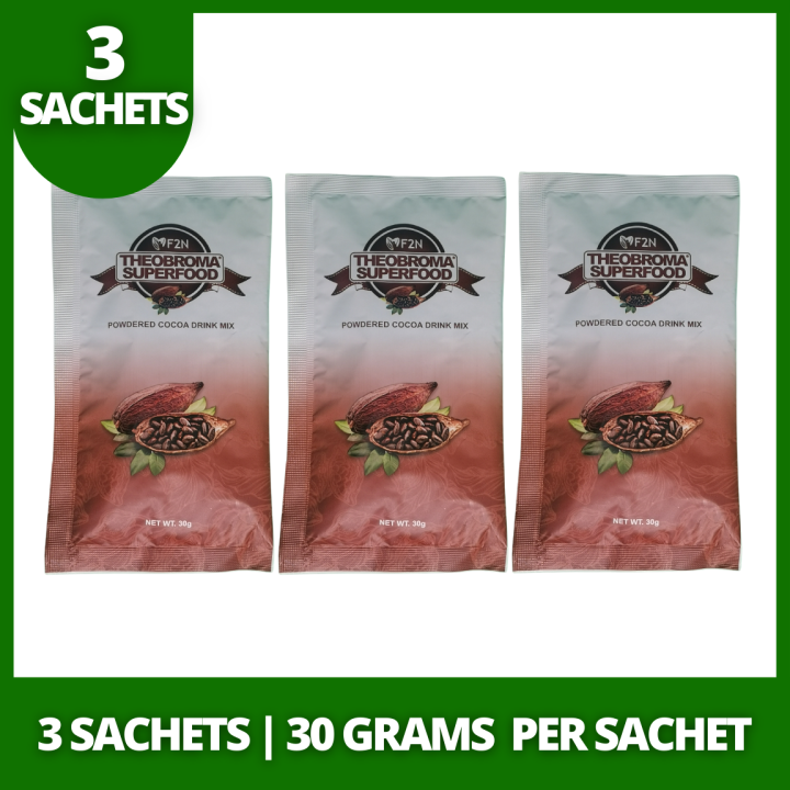 [SET OF 3 SACHETS] Theobroma Superfood | Calcium Magnesium Zinc Iron ...