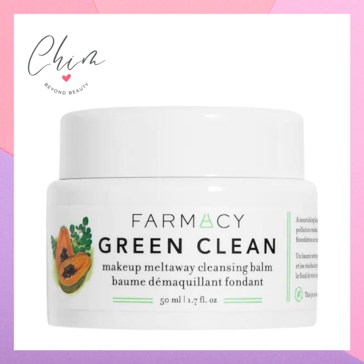 Chim Beauty Authentic Farmacy Green Clean Makeup Removing Cleansing ...