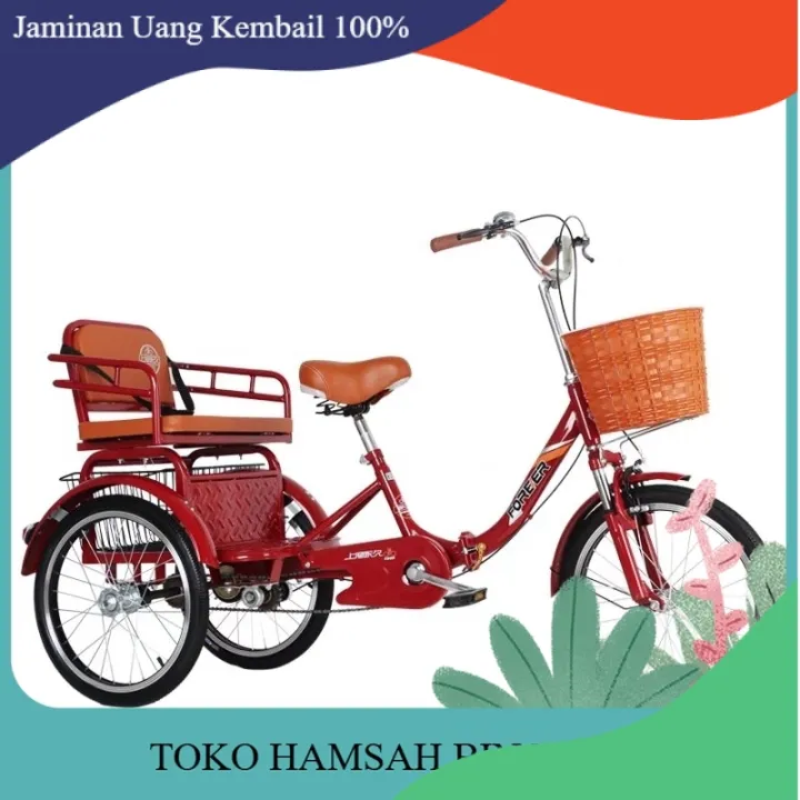 sepeda dewasa becak mainan sepeda boncengan sepeda kembar anak sepeda ...