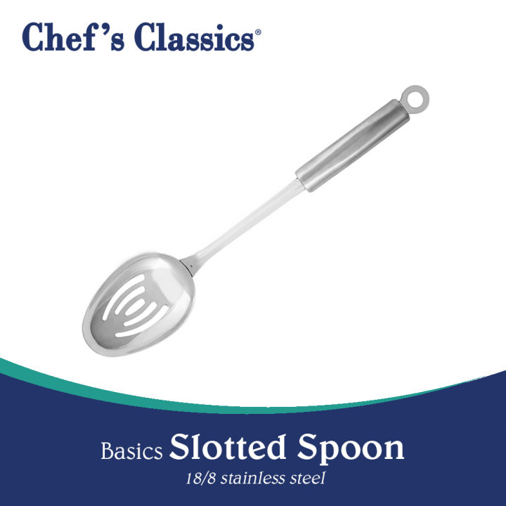 Chef's Classics Basics Stainless Steel Slotted Spoon | Lazada PH