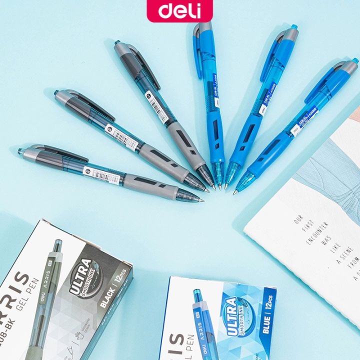 Deli Gel Pen 0.5mm Ballpen Sign Pen School Supplies 1Pc EG08 | Lazada PH