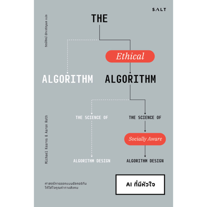 Fathom_ AI ที่มีหัวใจ The Ethical Algorithm / ไมเคิล เคินส์ และ แอรอน รอท / Salt | Lazada.co.th