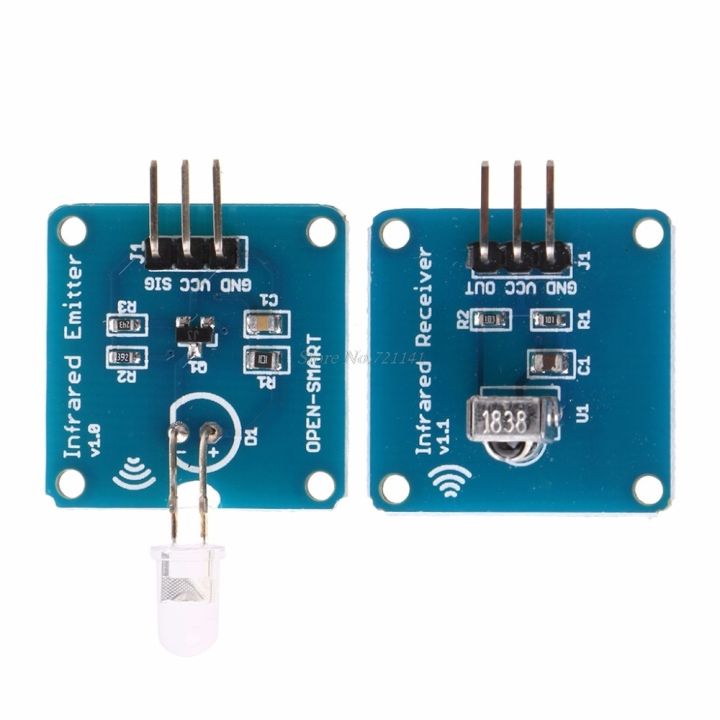 【Hot ticket】 Ne555 Infrared Transmitterir Receiver With 38khz Carrier ...