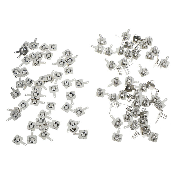 songduanshi 50Pairs battery shrapnel AA or AAA battery spring positive ...