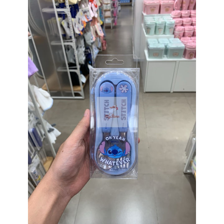 MINISO Alat Makan Sendok Garpu Seri Lilo & Stitch / Lilo & Stitch ... MINISO Alat Makan Sendok Garpu Seri Lilo & Stitch / Lilo & Stitch ...
