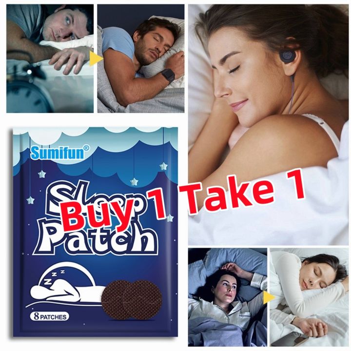 [BUY 1 TAKE 1] 8pcs Sleep Patch Relieve Anxiety Stress Headache Sticker ...