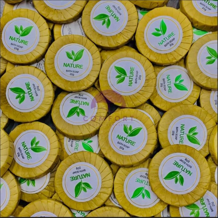 Comfort Hotel Supplies Bath Soap in Biodegradable Brown Paper Packaging ...