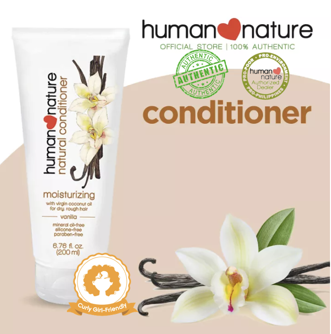 Human Nature Vanilla Moisturizing Natural Conditioner SLS-Free, CGM ...