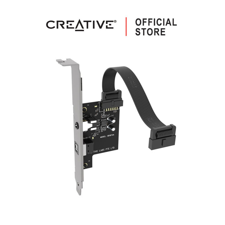 CREATIVE SOUND CARD Sound Blaster Audigy Fx V2 DBPro การ์ดเสริมสำหรับ ...