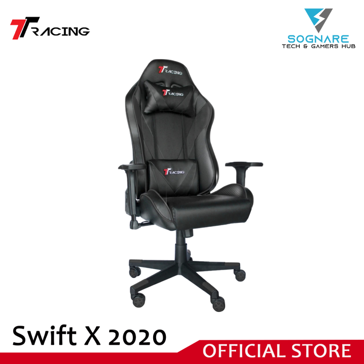 TT Racing Swift X 2020 Gaming Chair | Height Adjustable | PU Leather ...