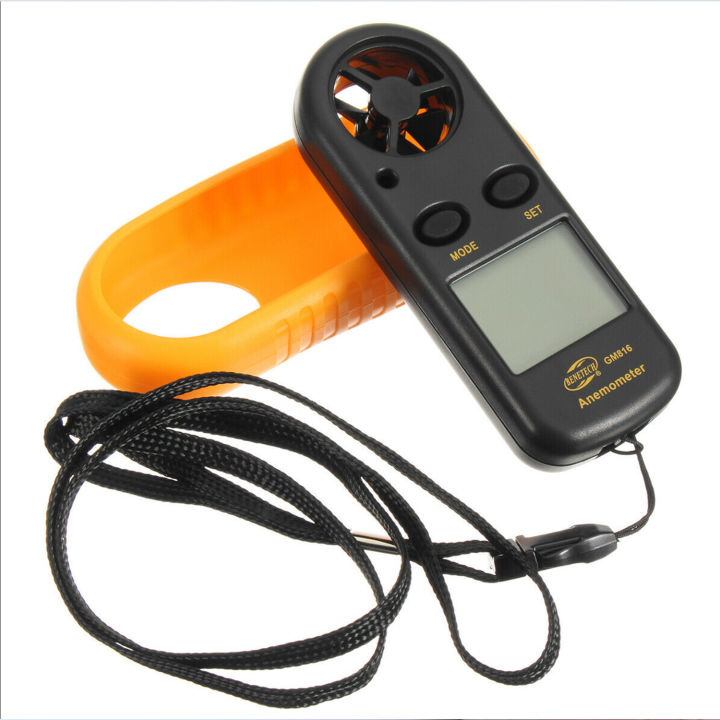 Anemometer Handheld Wind Speed Meter Mini Digital Air Flowing Meter for ...