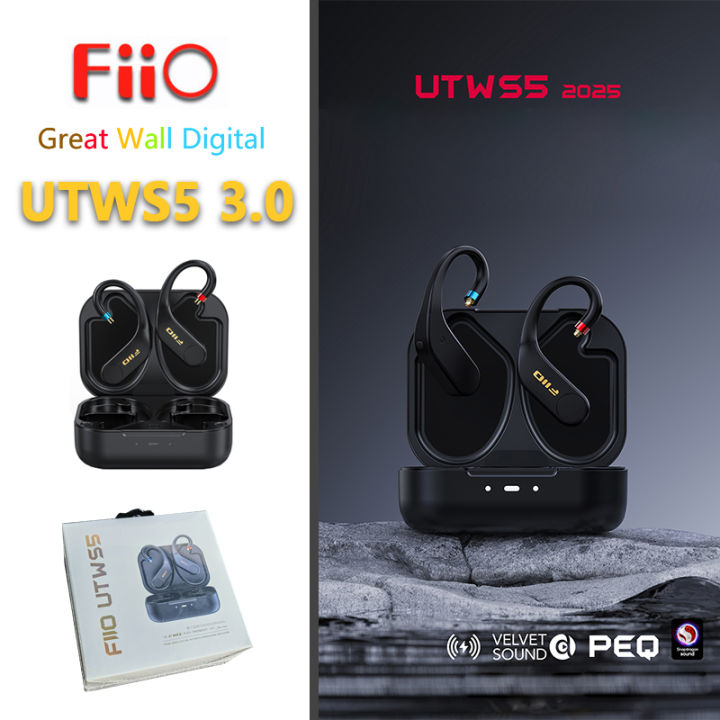 Free Shipping FiiO UTWS5 3.0 2025 True Wireless Bluetooth Call Ear Mounted Headset Upgrade Cable ...
