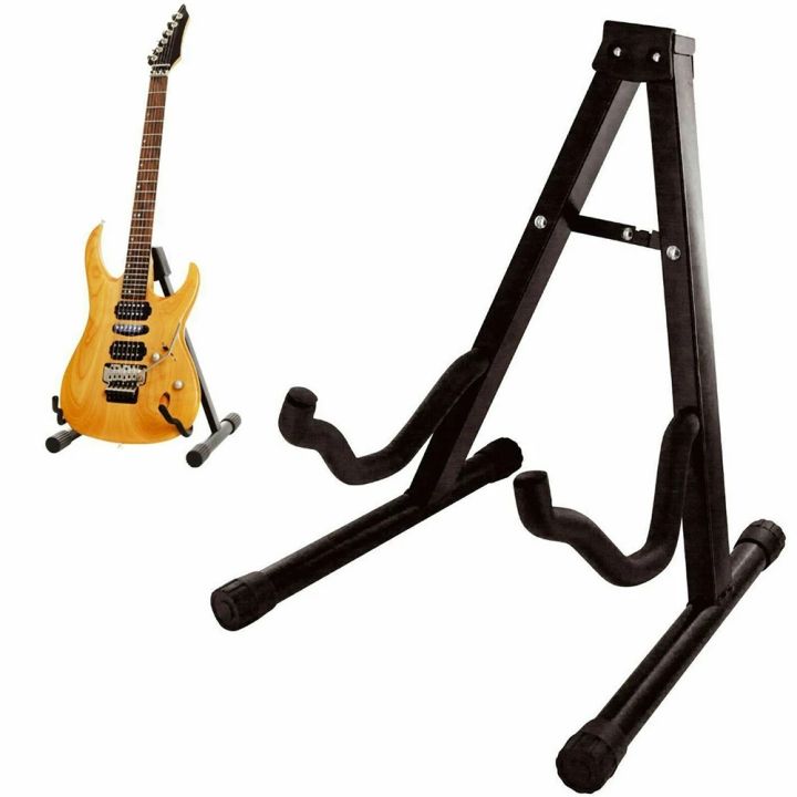 KAWES Folding Electric Acoustic Bass Guitar Stand Bracket A Frame Floor ...