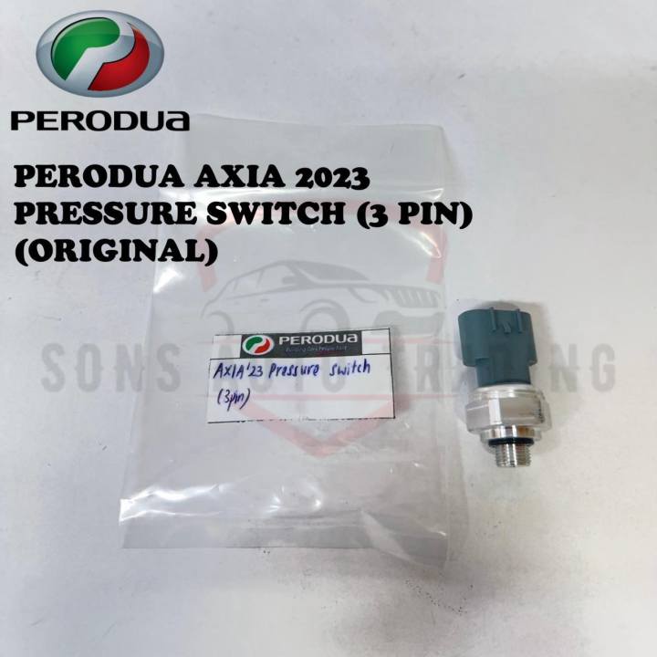 PERODUA AXIA 2023 PRESSURE SWITCH (3 PIN)(ORIGINAL) | Lazada