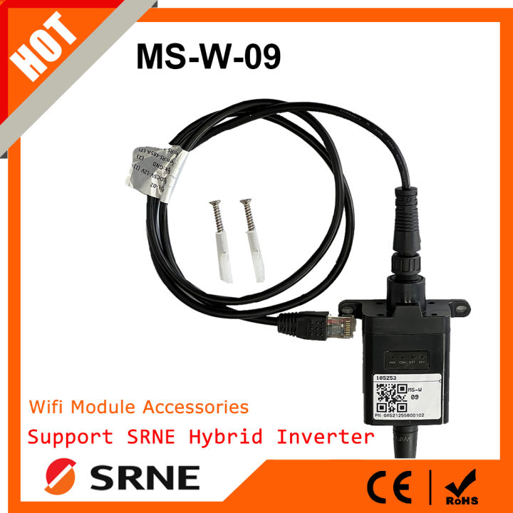 SRNE WiFi Module Wireless Device With RS-485 Remote Monitoring Solution ...