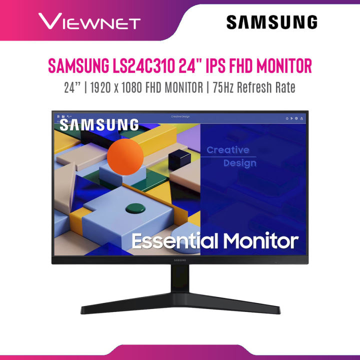 Samsung S3 S31C Series Flat 24" Monitor LS24C310EAEXXS (IPS Panel, Full ...