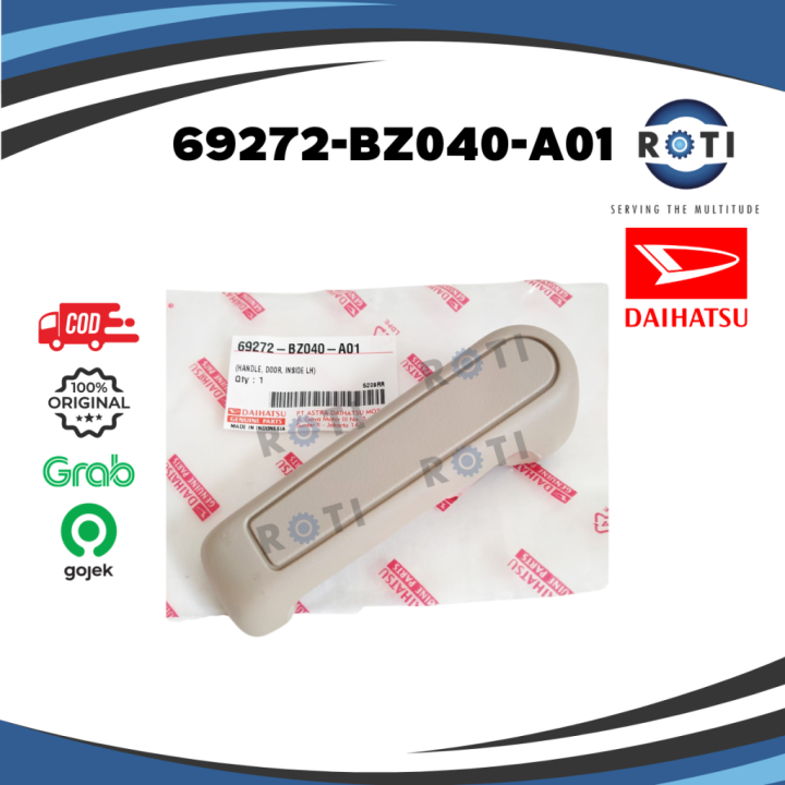 DAIHATSU 69272-BZ040-A01 HANDLE DALAM PINTU GRAN MAX GENUINE | Lazada ...