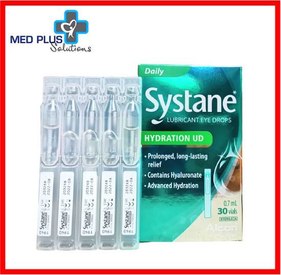Systane Hydration UD Daily Lubricant Eye Drops 0.7ml x 30 vials (EXP ...