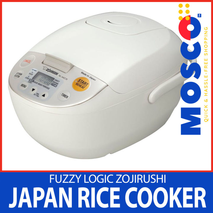Zojirushi Rice Cooker NL-AAQ18 | MADE IN JAPAN | FUZZY LOGIC DIGITAL ...