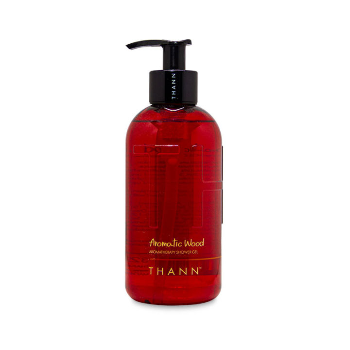 THANN Aromatic Wood Aromatherapy Shower Gel 320ml. | Lazada.co.th