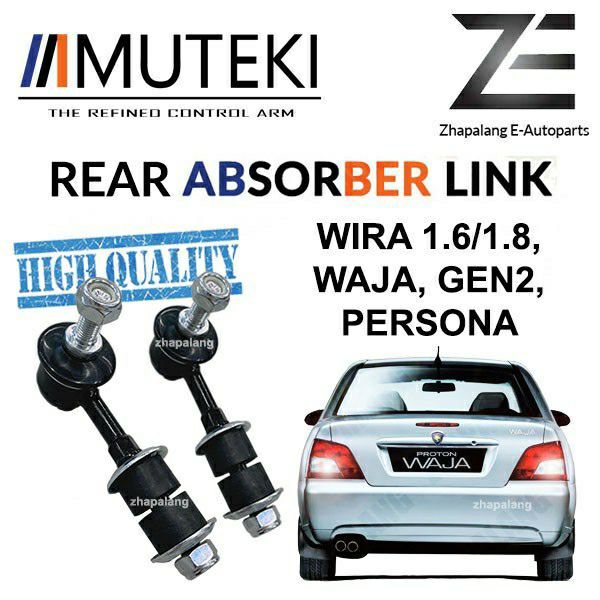 [Pair]Muteki Proton Wira 1.6/1.8, Waja, Gen2, Persona Rear Absorber ...