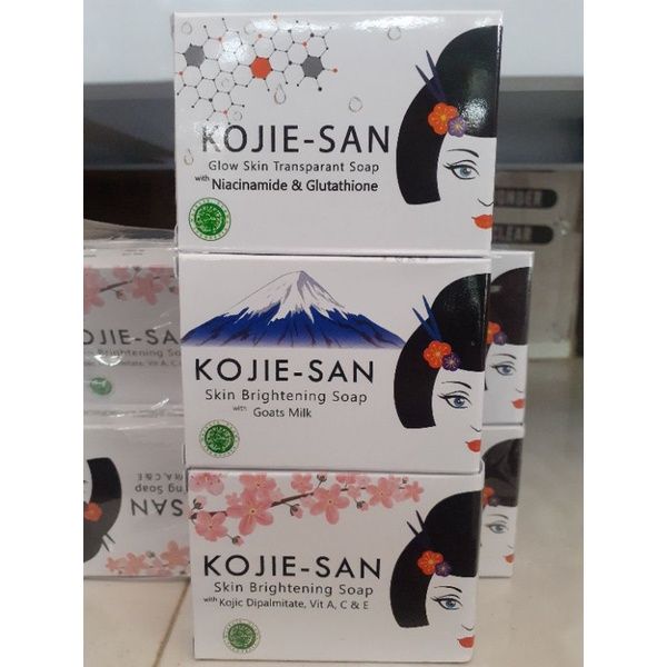 Kojie San Lightening Soap Kojic Acid 65gr/Sabun Batang Kojiesan Koji ...