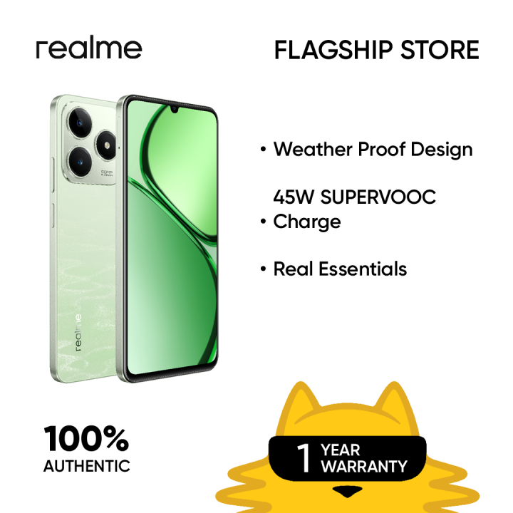realme C63 [8GB+256GB]Weather Proof Design,45W Supervooc Charge, Real ...