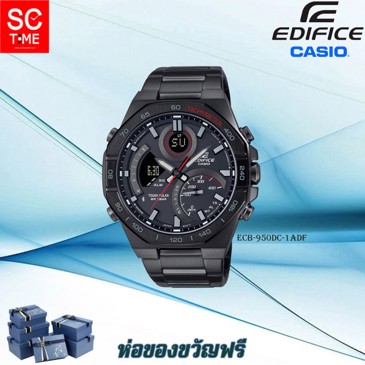 Casio Edifice แท้ นาฬิกาข้อมือผู้ชาย รุ่น ECB-950DC-1ADF,ECB-950DB-2ADF,ECB-40D-1ADF (สินค้าใหม่ ...