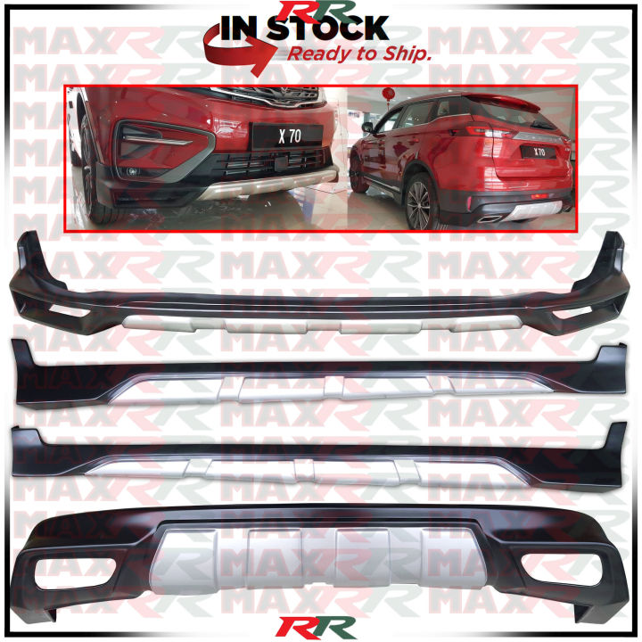 Proton X70 X-70 SUV (2018) OEM AERO Style Bumper Lower Front Side Door ...