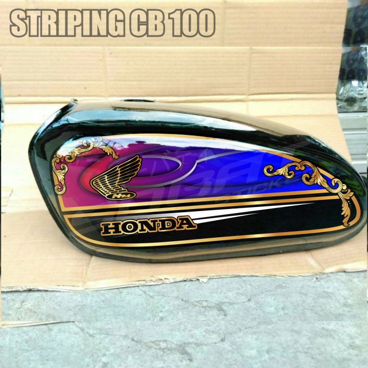 STRIPING CB 100 - STRIPING HOLOGRAM HONDA CB 100 RACING | Lazada Indonesia