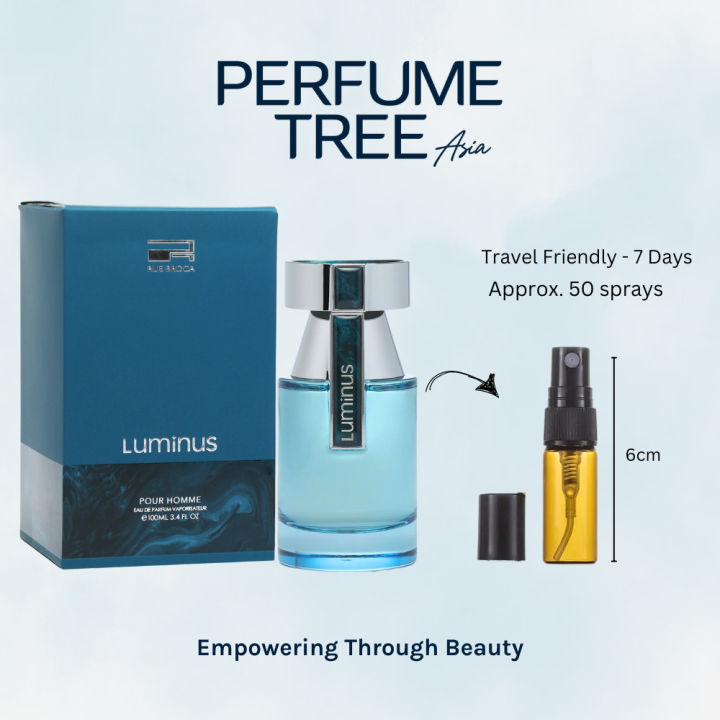 Rue Broca Luminus Homme Eau de Parfum Decant l Travel Spray l Mini ...