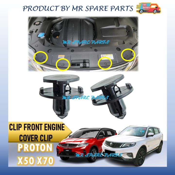 PROTON X50 X70 FRONT ENGINE COVER CLIP | Lazada