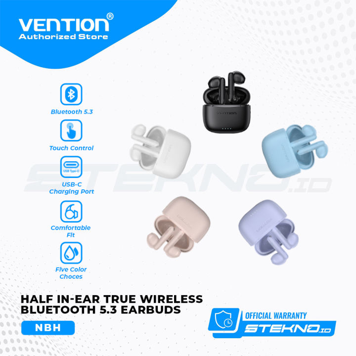 Vention TWS Headset Bluetooth Wireless Earphone Elf E03 Series | Lazada ...
