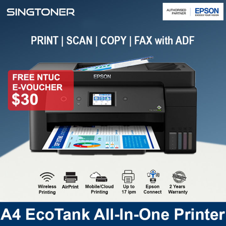 Epson L14150 Business A3+ Wi-Fi All-in-One EcoTank Ink tank Inkjet ...