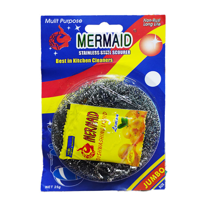 Steel Wool Scrubber Metal Scouring Pad Stainless Steel Scourer Pot ...