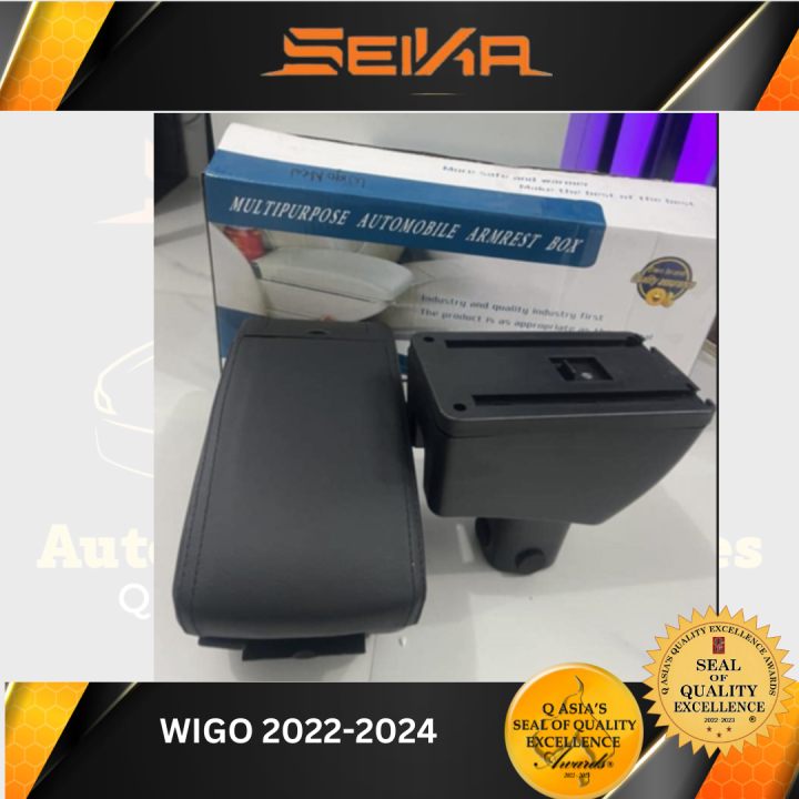 Toyota Wigo 2022-2024 Armrest - Center Console Box - Arm rest | Lazada PH