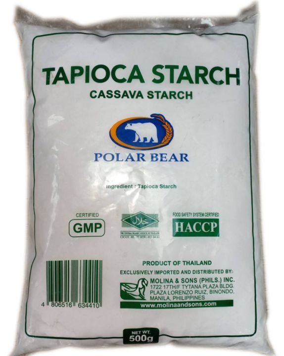 Polar Bear Tapioca Starch - Cassava Starch (2 x 500g) | Lazada PH