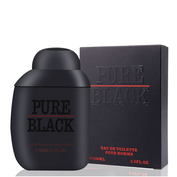 น้ำหอมผู้ชาย PURE-BLACK EDP (100มล.) น้ำหอมผู้ชายหนังไม้ สไตล์เท่ๆ คลู ...